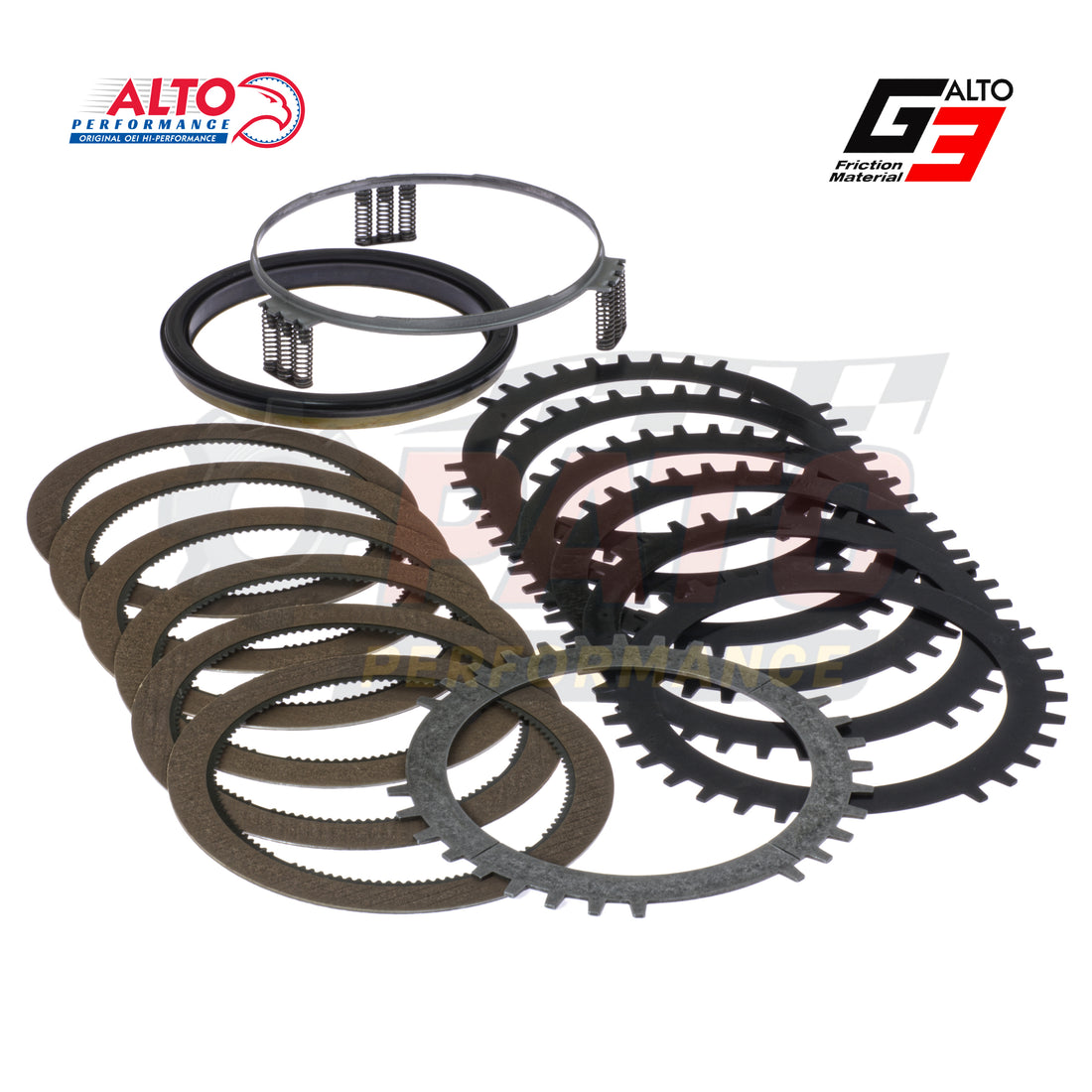 Allison 1000 / 2000 Performance C4 Clutch Kit PowerPack® Alto G3 Frict ...