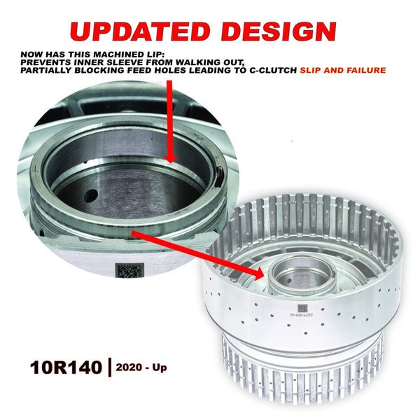 10R140 Transmission CDF Clutch Drum UPDATE NEW OEM 2020+ SuperDuty Tru ...